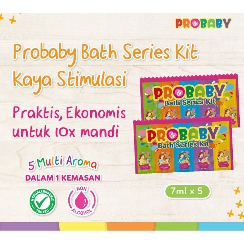 Jual Probaby Bath series kit 12 sachet | Shopee Indonesia