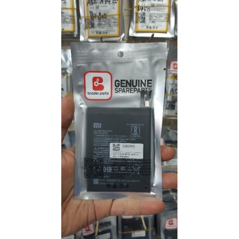 Jual BATERAI BATTERY XIOMI REDMI NOTE 5 / NOTE 5 PRO BN45 ORIGINAL 100% ...