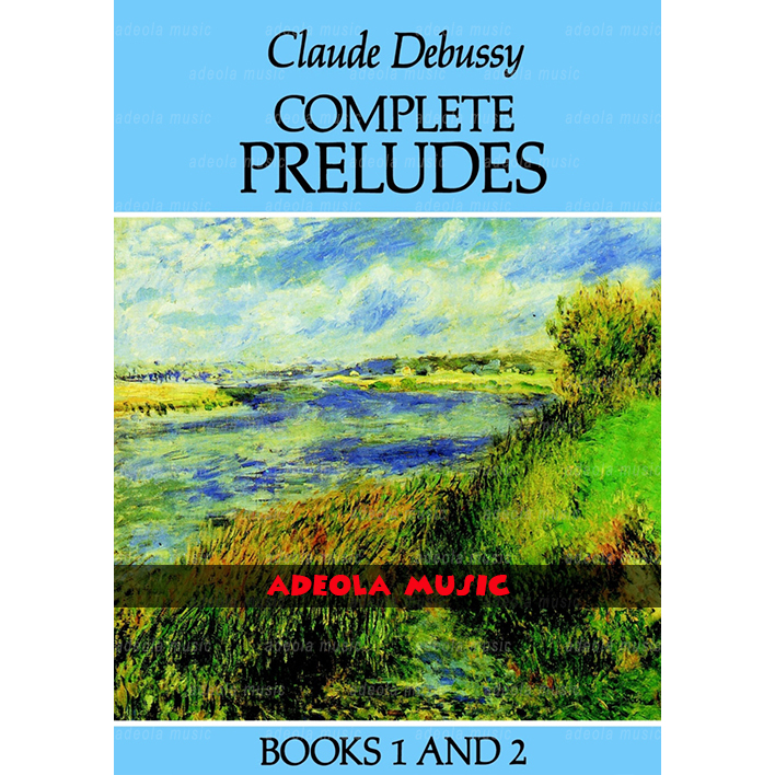 Jual Buku Piano Classic / (PC-85) CLAUDE DEBUSSY – COMPLETE PRELUDES | Shopee Indonesia