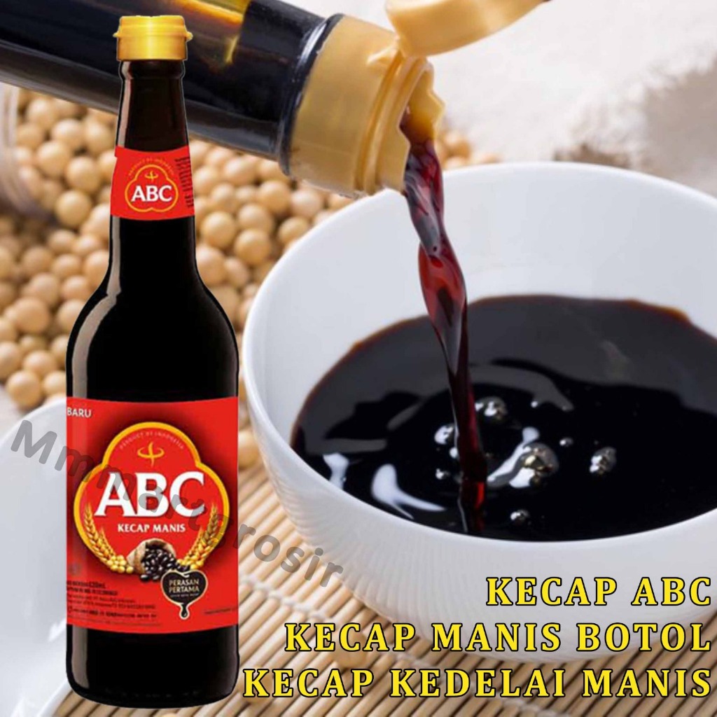 Jual ABC Kecap Manis / Kecap Manis Botol / Kecap Kedelai Manis / 620ml ...