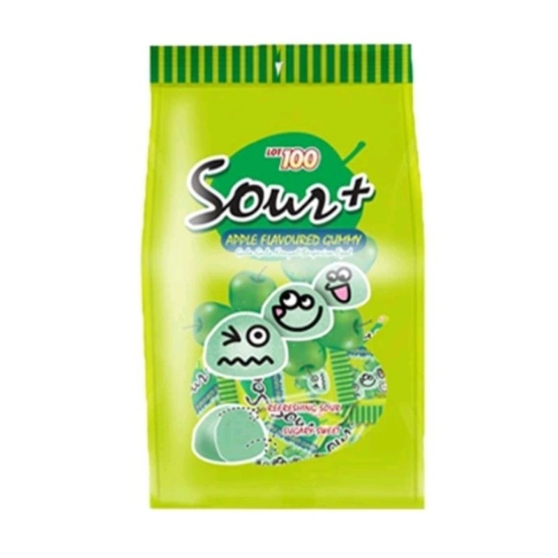 Jual Permen LOT 100 Sour + Flavored Gummy 28g | Shopee Indonesia