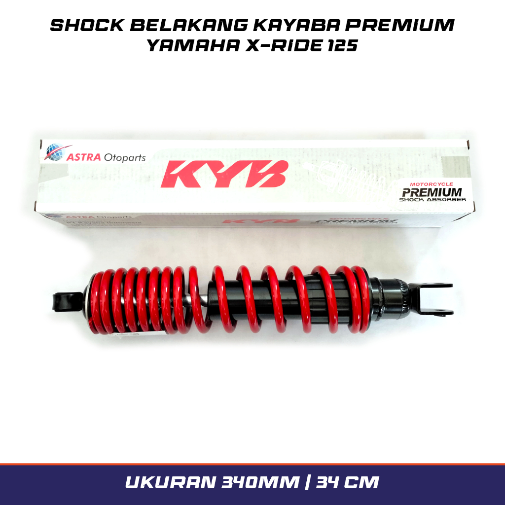 Jual Shockbreaker Shock Belakang Kayaba Yamaha X-RIDE 125 VARIO 160 UKURAN 340mm TIPE 1280 ...