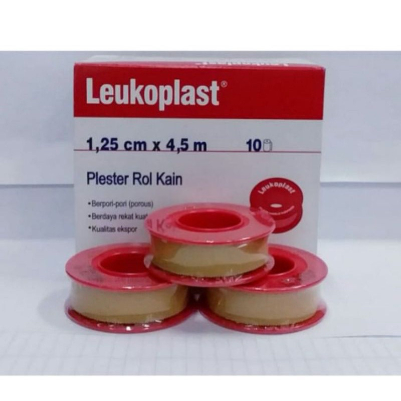 Jual Plester Roll Leukoplast 1,25 cm x 4,5 m. Leukoplas 1.25cm x 4.5m ...