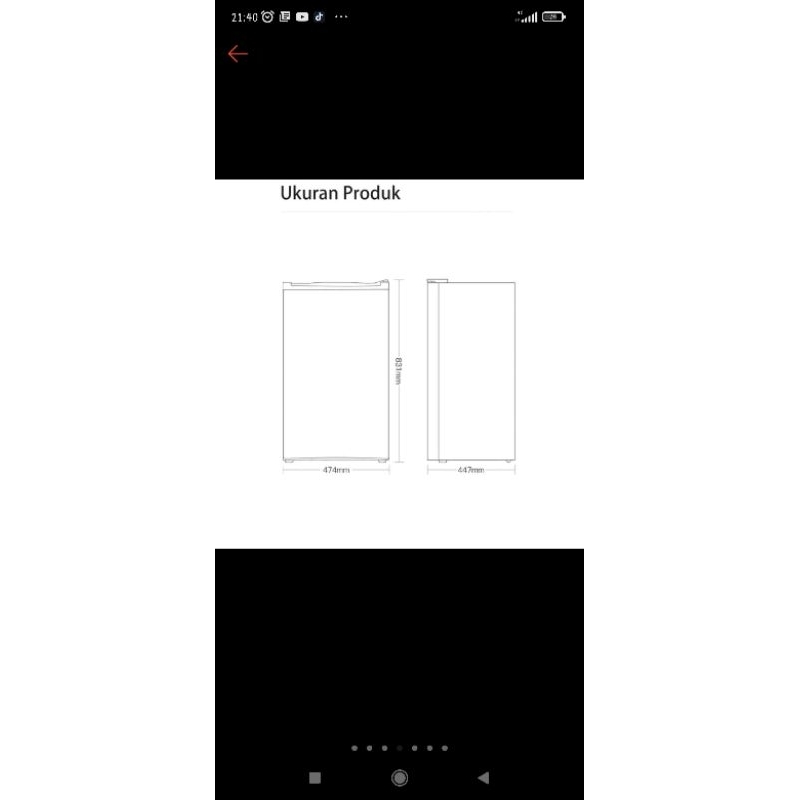 Jual CHANGHONG CBC100 Kulkas 1 Pintu / Lemari Es (100 Liter) Low Watt ...