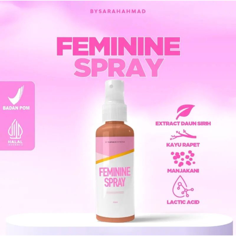 Jual MISS V INTIMATE SPRAY BY SARAH AHMAD FEMININE SPRAY BYSARAHAHMAD ...