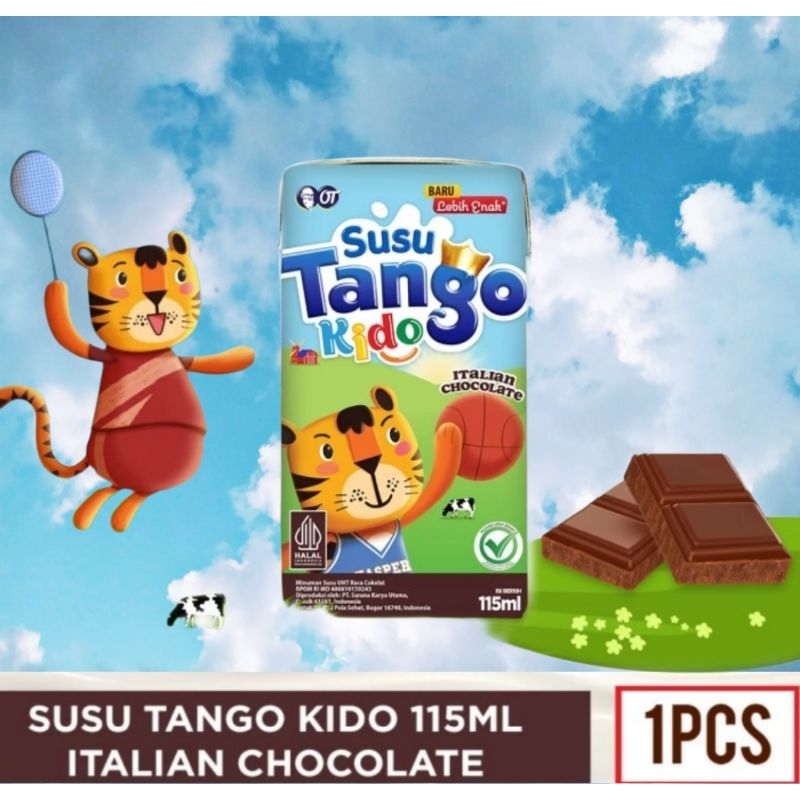 Jual RN_Frozen - SUSU TANGO KIDO Italian Chocolate isi Kemasan 115 ml - (1 pcs) | Shopee Indonesia