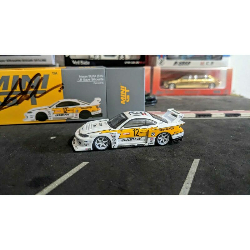 Jual Diecast Mini GT Nissan Silvia S15 Silhouette Good Fix GD no 596 ...