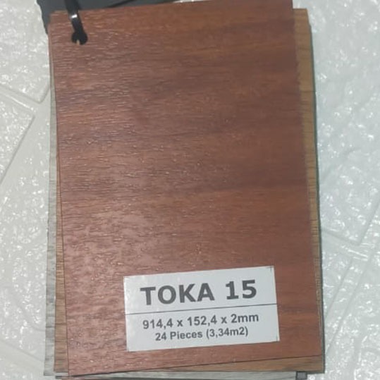 Jual Vinyl Flooring/ Lantai Premium merk TOKA tebal 2mm | Shopee Indonesia