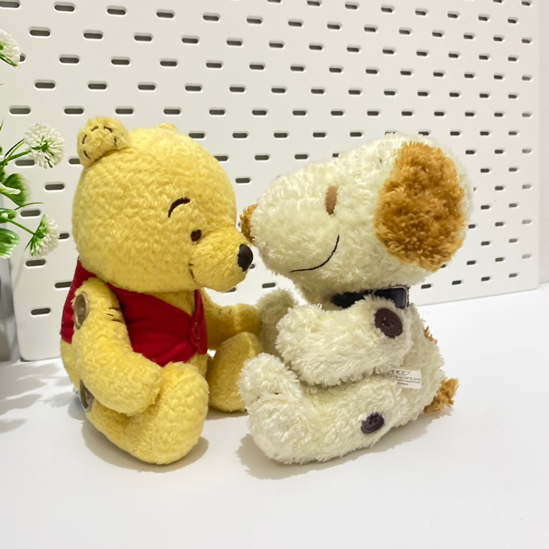 Jual Boneka pooh dan snoopy dengan model kancing (artikulasi) | Shopee ...