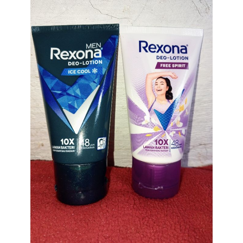 Jual Rexona deo lotion free spirit 45ml | Shopee Indonesia