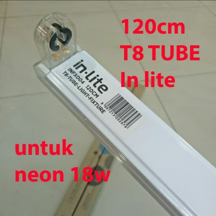 Jual Housing Lampu Neon TL In Lite 1.2 m 18w Kap Neon TL in-lite inlite ...