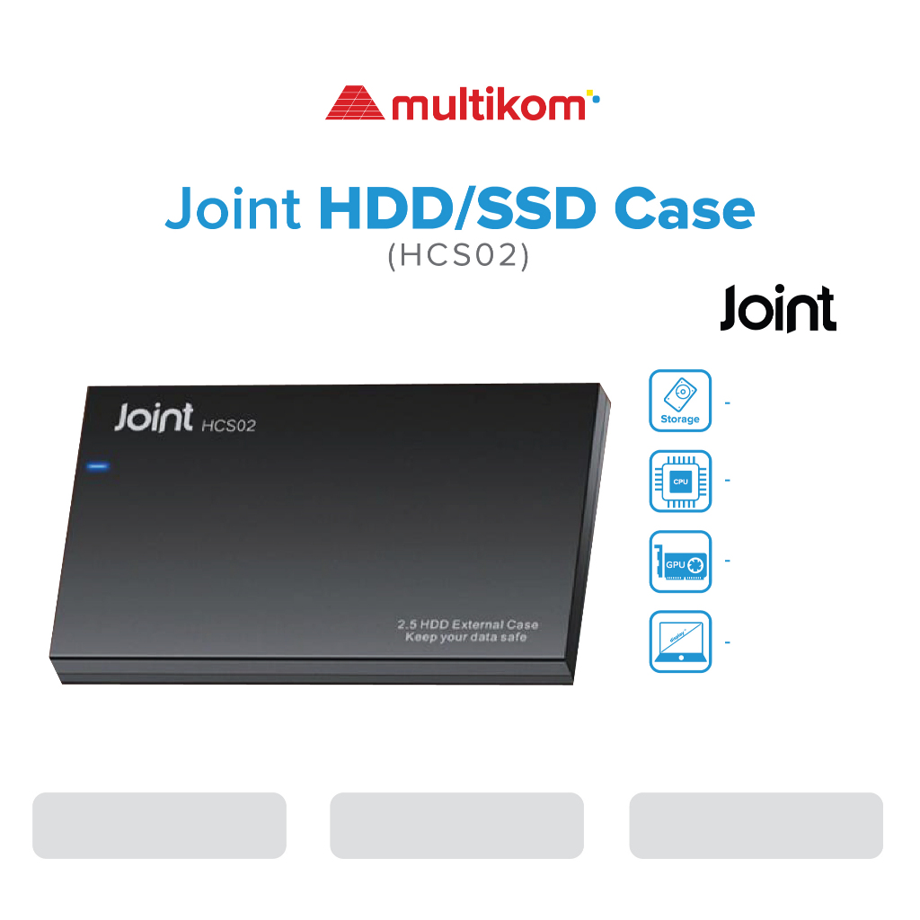 Jual Joint HCS02 HDD SSD Casing Enclosure 2.5 Inch USB 3.0 Original ...