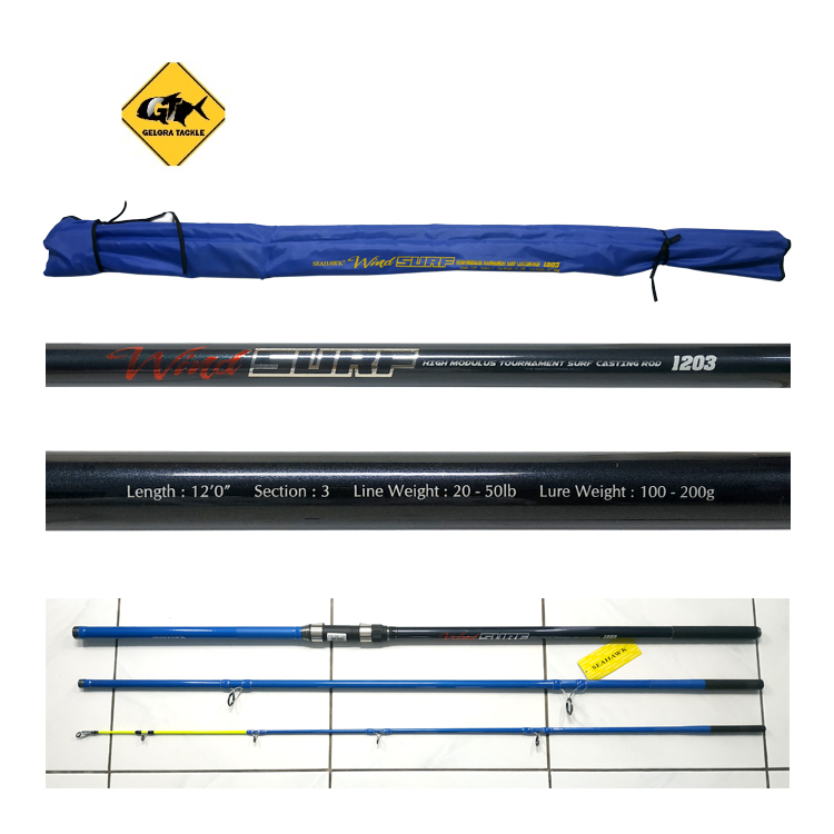 Jual Joran Pancing Laut Seahawk Wind Surf 360 390 450 495 Packing ...