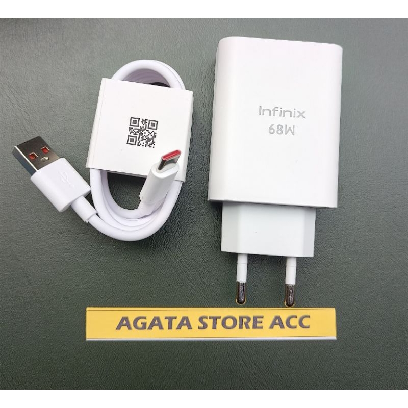 Jual Charger Infinix Note 30 Pro / Zero 30 5G Original 68W Type C 68 ...