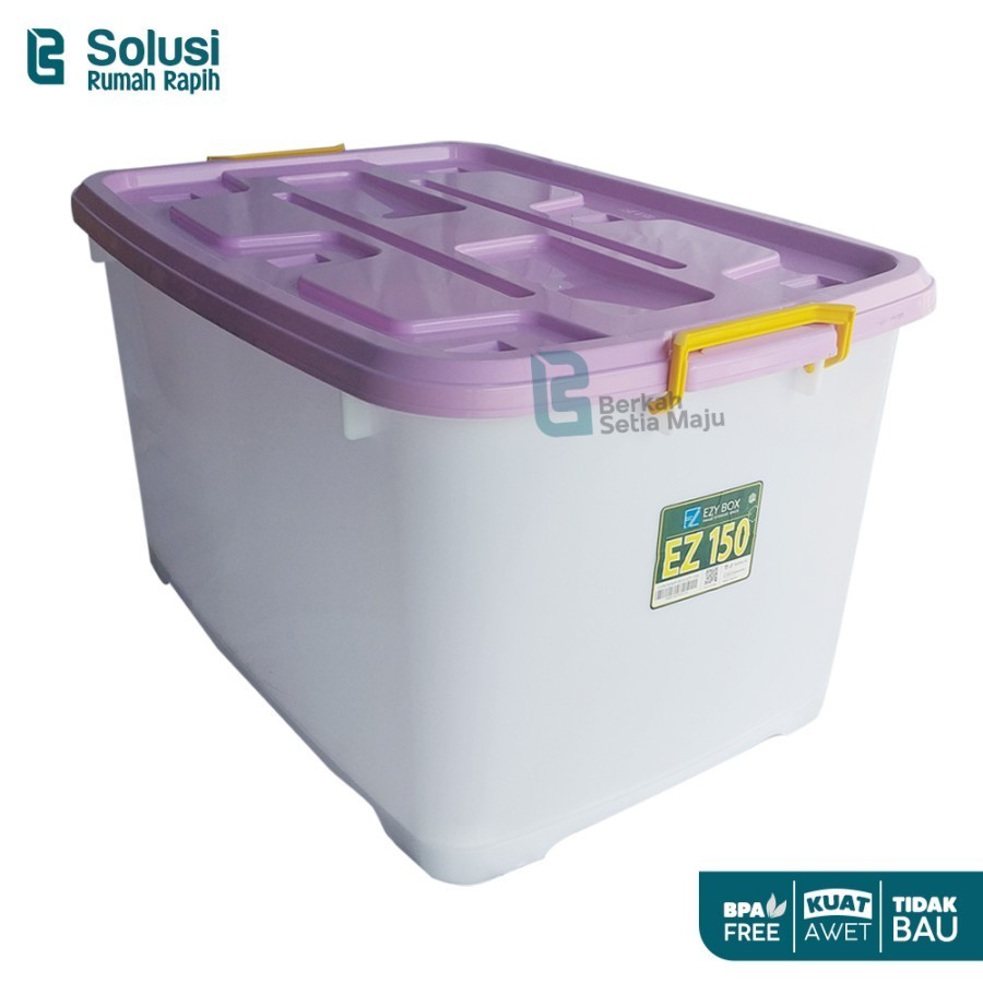 Jual EZY CONTAINER BOX CB 150 LITER KOTAK PENYIMPANAN PLASTIK | Shopee ...