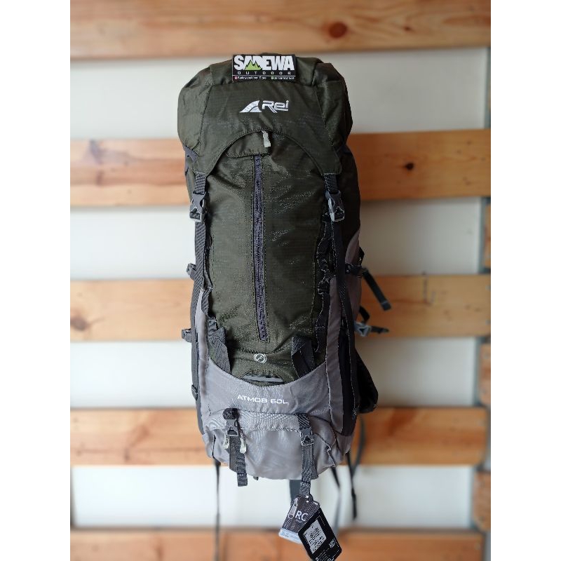 Jual Carrier Arei Atmos 60L, Arei Sentani 60L | Shopee Indonesia