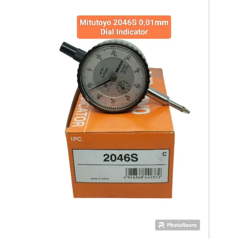 Jual DIAL INDICATOR MITUTOYO 2046S RANGE 0.01mm MADE IN JAPAN | Shopee Indonesia