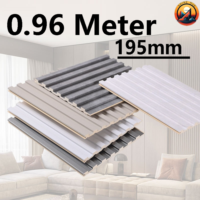 Jual Wall Panel Dinding PVC Dekorasi Wood 195x12mm 0.96Meter ...