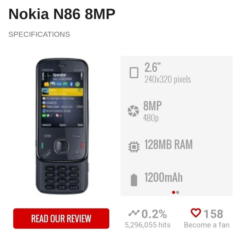 Jual NOKIA N86 HP JADUL LANGKA HP BERKELAS DI JAMANYA HP NOSTALGIA 100% ...