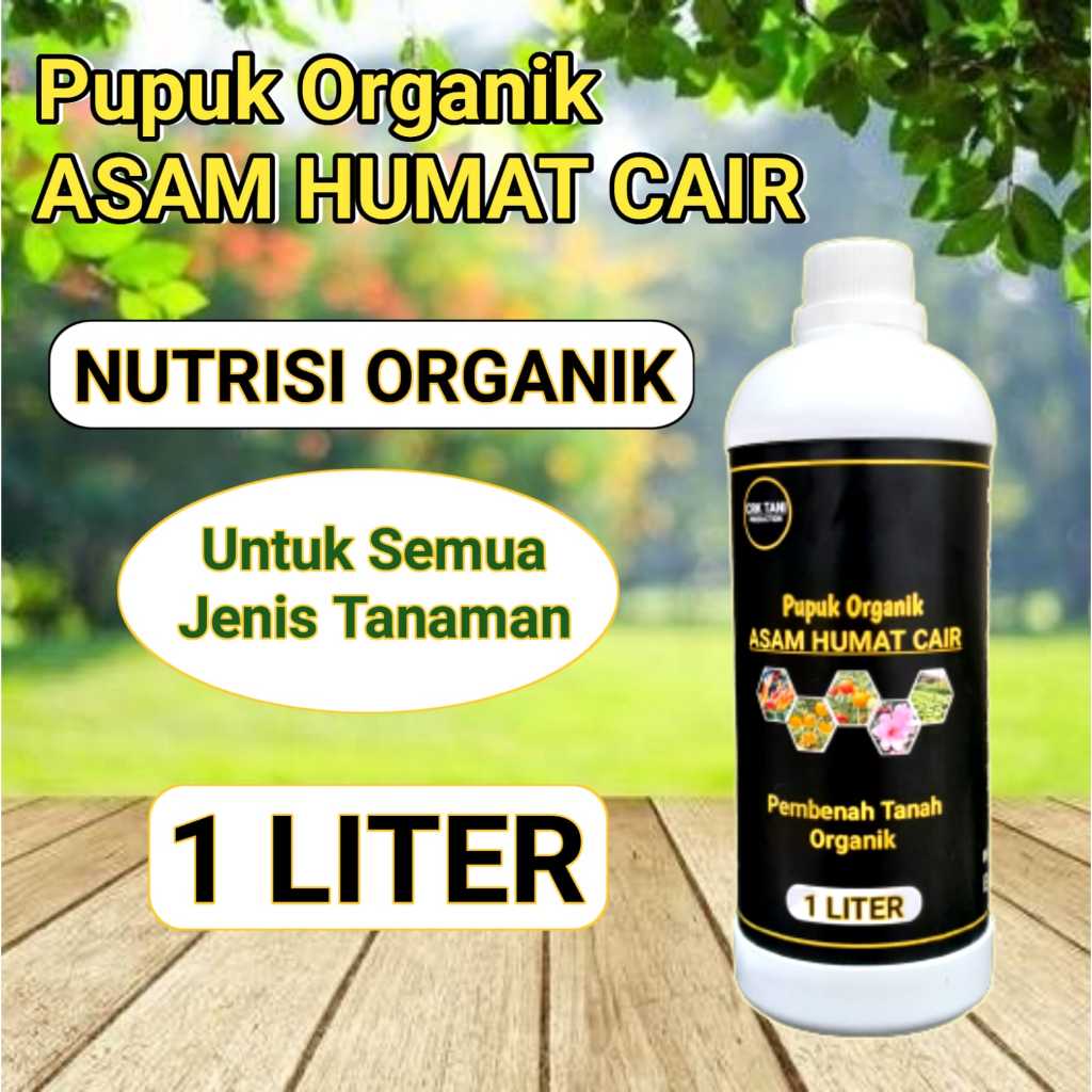 Jual Pupuk cair asam humat / humic acid 90% kemasan 1 liter | Shopee Indonesia