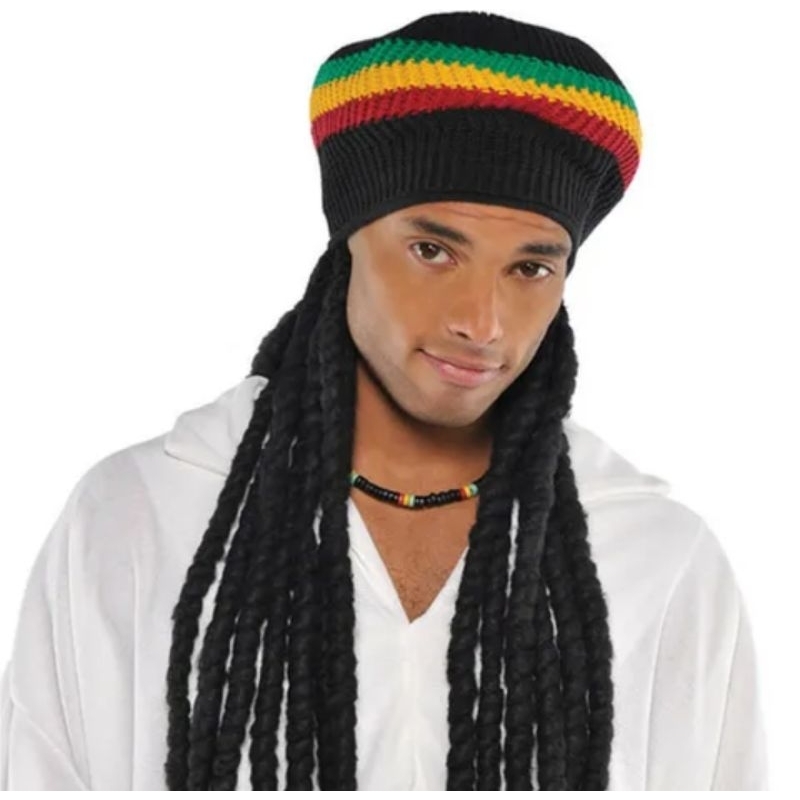 Jual Topi Reggae Jumbo Ketu Reggae Besar Kupluk Reggae Topi Rambut ...