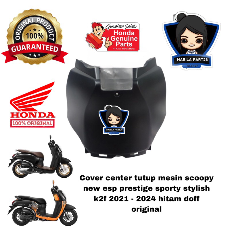 Jual Cover center tutup mesin scoopy new esp prestige sporty stylish ...