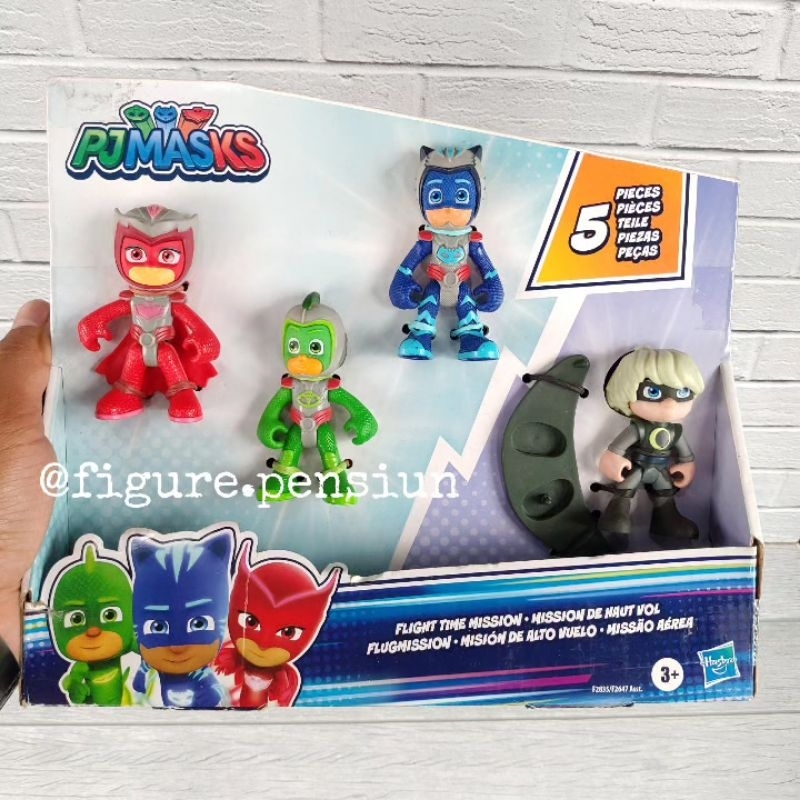 Jual HASBRO PJ MASKS FLIGHT TIME MISSION CATBOY GEKKO OWLETTE LUNA GIRL ...