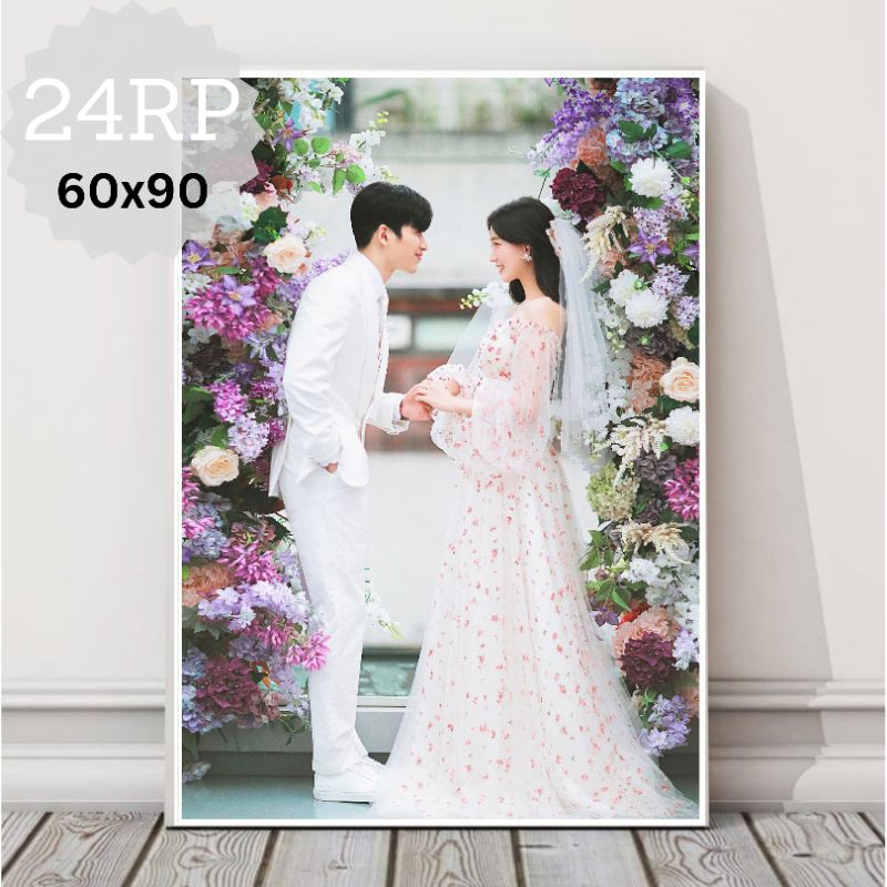 Jual Cetak Foto Dan Blok 24RP (60x90cm) + laminasi (KHUSUS PENGIRIMAN ...