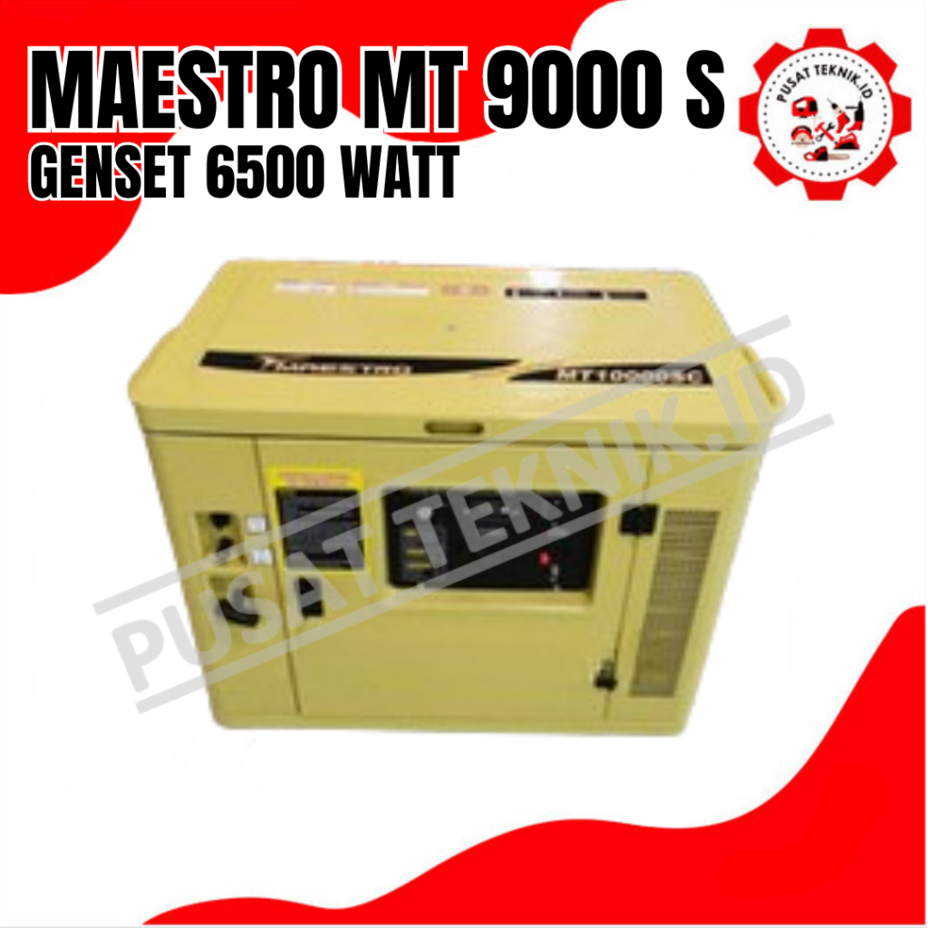 Jual GENSET MAESTRO MT 9000S GENSET SILENT BENSIN 6500W 1PHASE MAESTRO ...