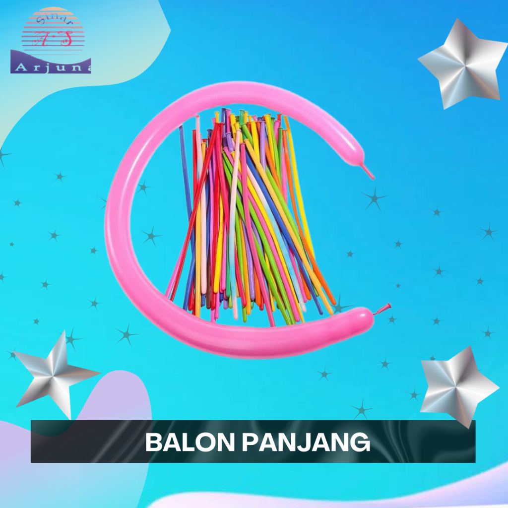 Jual Balon Panjang / Balon Latex/Twist / Magic / Cacing | Shopee Indonesia