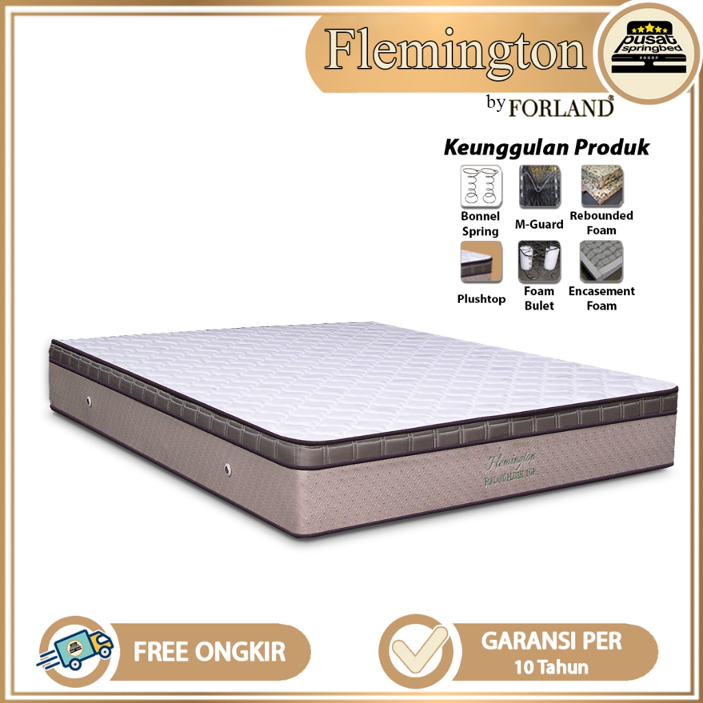 Jual Springbed Kasur Bonnel Spring Encasement Plushtop (Springbed Only ...