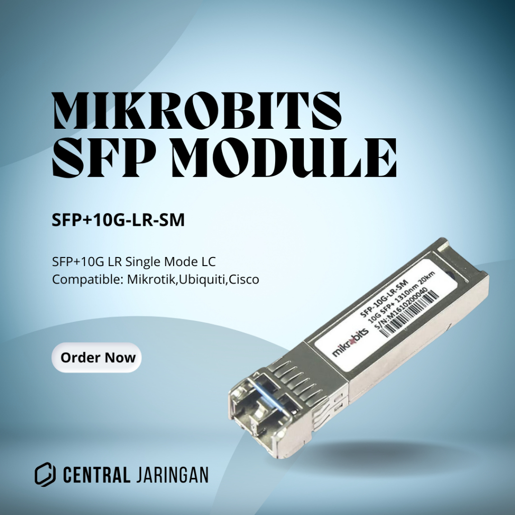 Jual Mikrobits SFP+ Transceiver SFP-10G-LR-SM | Shopee Indonesia