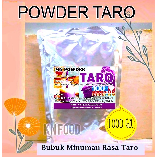 Jual Powder Rasa Taro regular - Taro Powder - 1 Kg | Shopee Indonesia