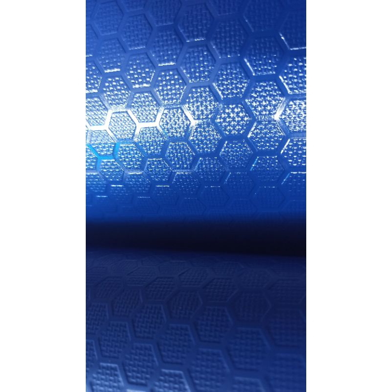 Jual PVC HEXAGON - BIRU, Lapisan multi fungsi; Box, Art, Dekorasi, etc ...
