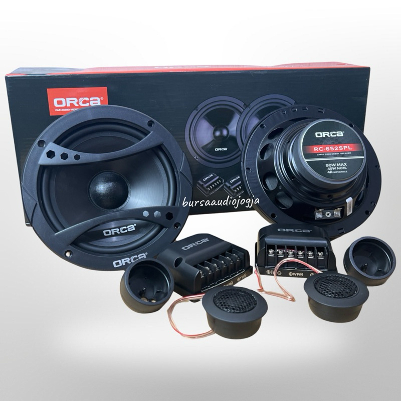 Jual Speaker Split Orca RC 652SPL - 6.5 Inch Speaker Pintu 2 Way Mobil ...