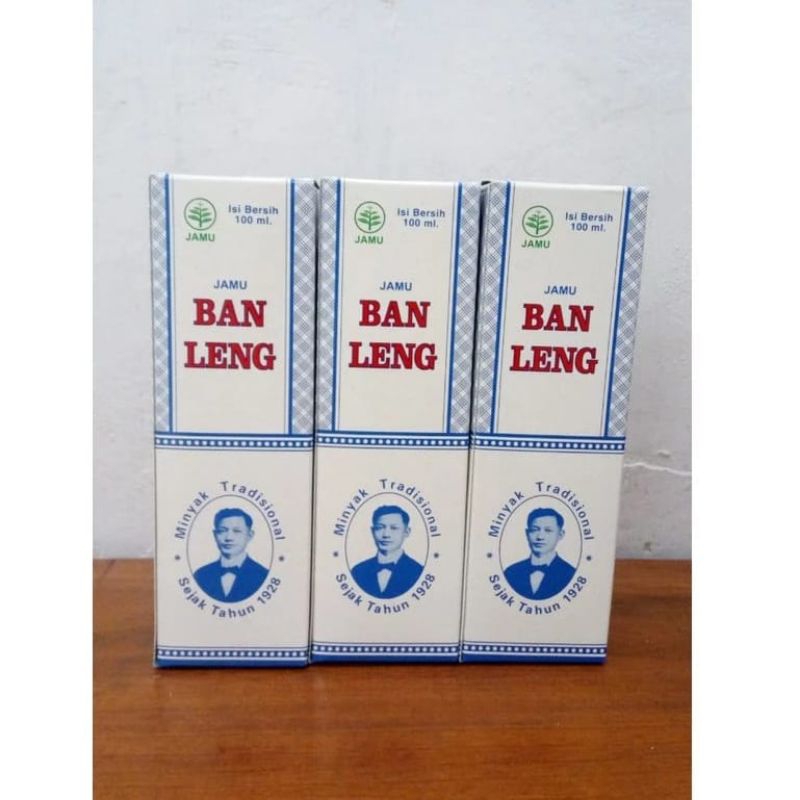 Jual minyak jamu BAN LENG YOE 100ml/minyak tradisional banleng original ...