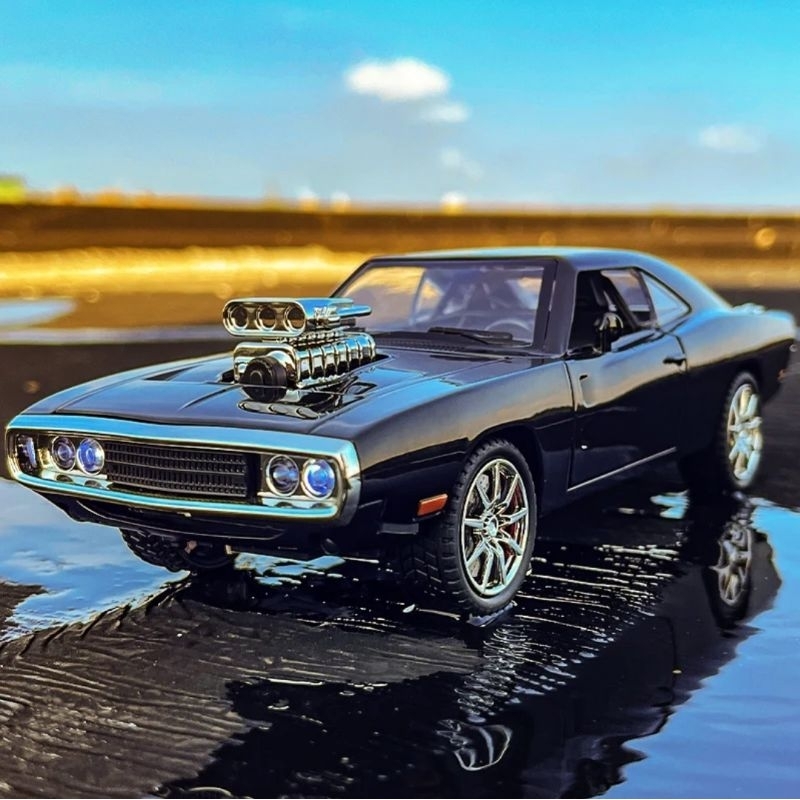 Jual Diecast Miniatur Mobil Dom Dodge Charger Fast Furious Skala 1:24 ...
