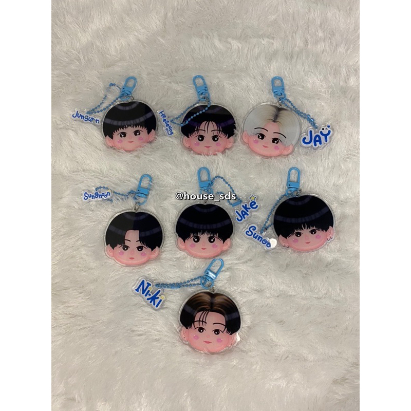 Jual ENHYPEN KEYCHAIN ACRYLIC CHIBI ENNIVERSARY (CO JNT / JNE) | Shopee ...