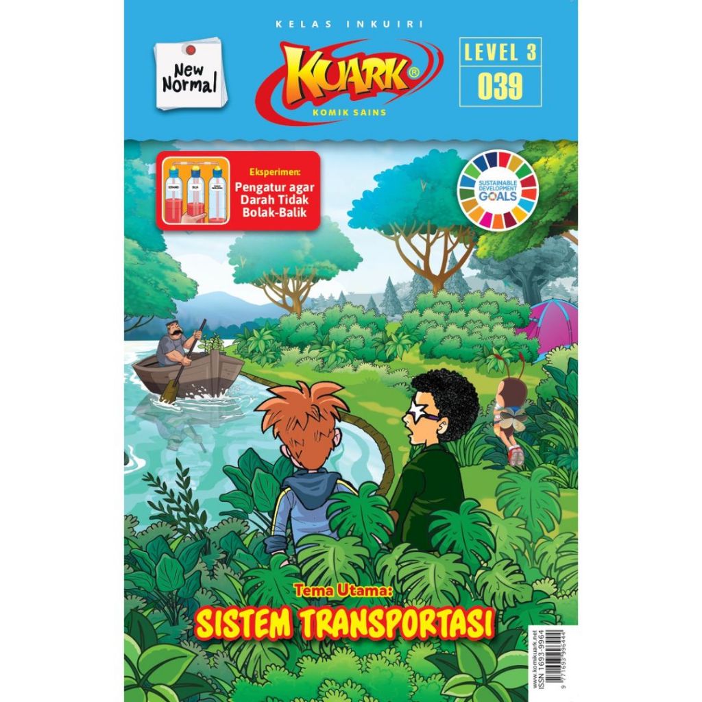 Jual KUARK Komik Sains Level III Nomor 039 New Normal - Materi OSK 2024 | Shopee Indonesia