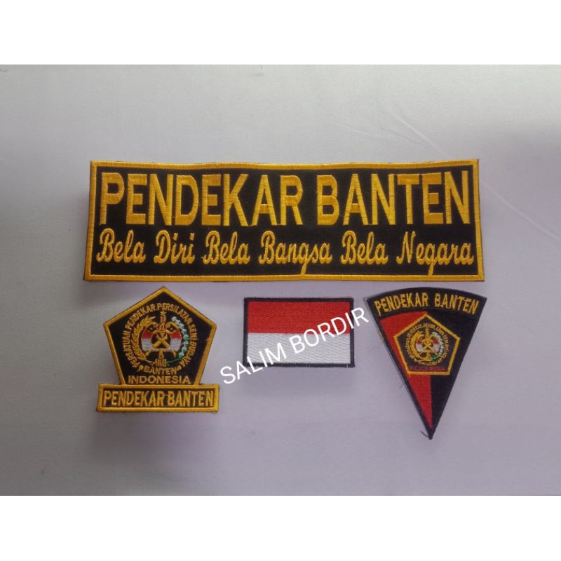 Jual logo bordir pendekar banten satu set | Shopee Indonesia
