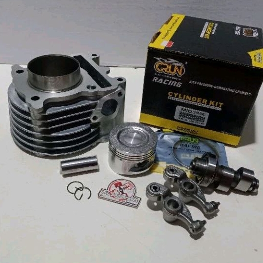 Jual PAKET BLOK SEHER MIO 53,5/54 MM//BORING SET BORE UP 130 CC SET NOKEN AS/CAMSHAFT RRA PLATUK ...