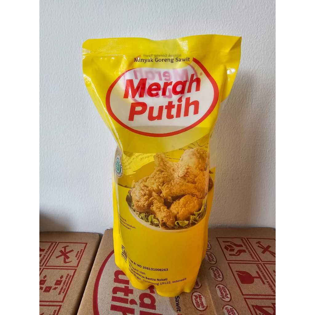 Jual Minyak Goreng Merah Putih 900ml 1 Pouch | Shopee Indonesia