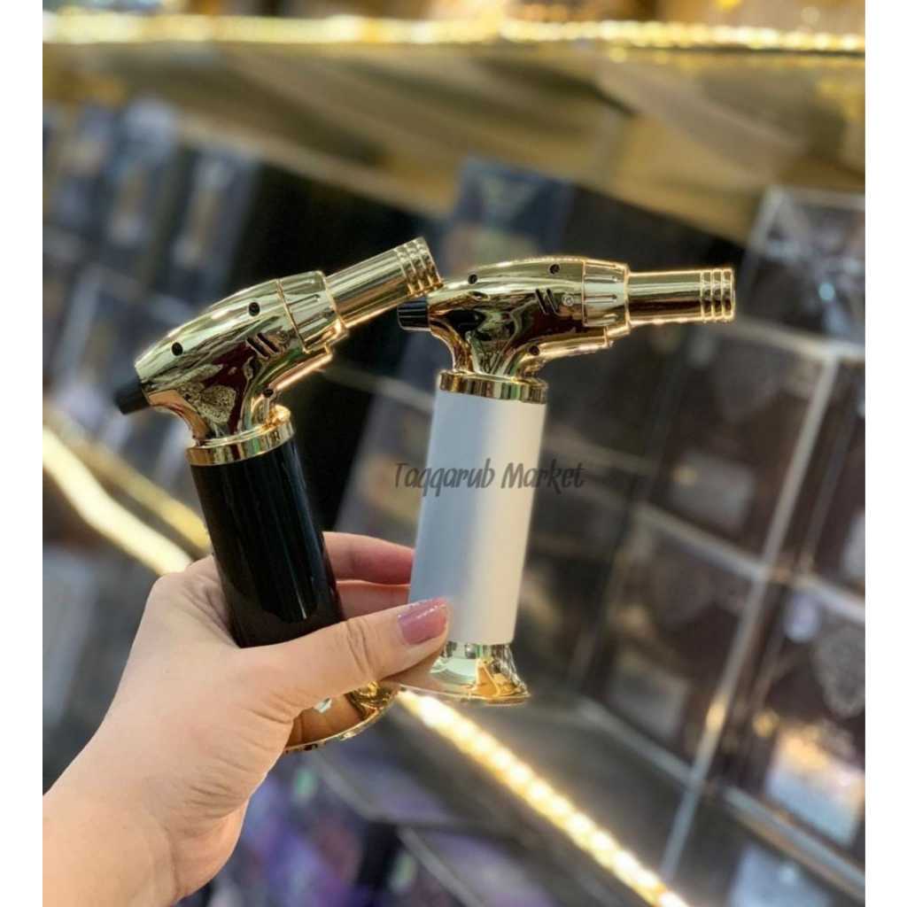 Jual Korek Pemantik Api Torch Pemantik Arang Pemantik Gold Torch Gold ...