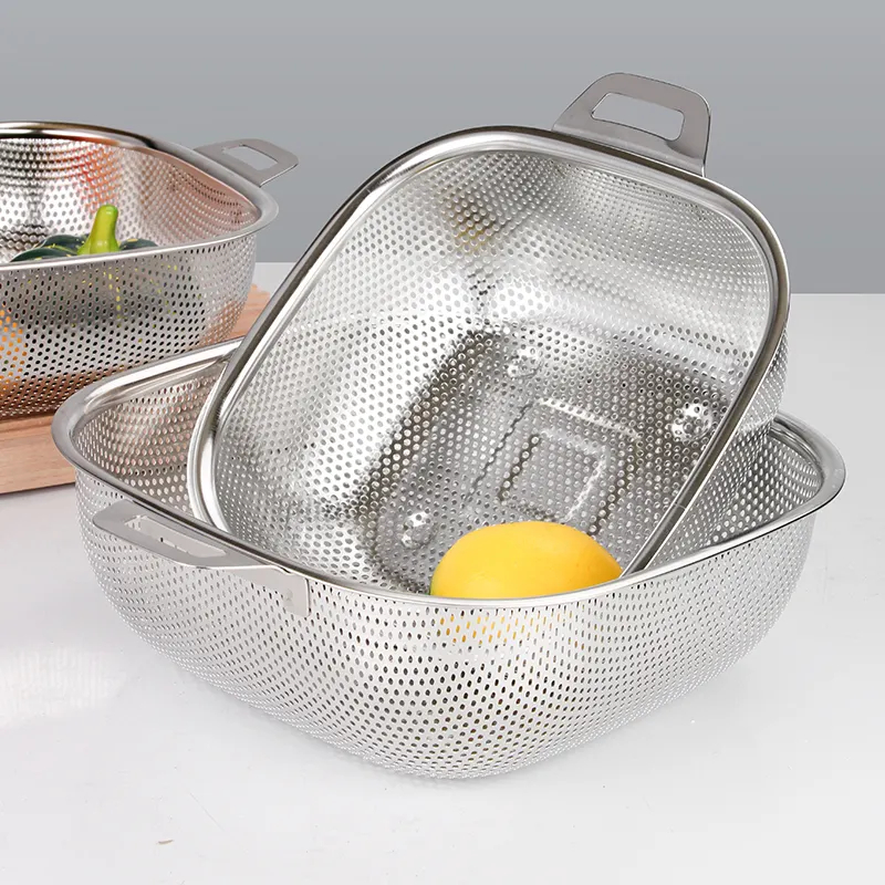 Jual Marumura Colander Saringan Baskom Stainless Steel Strainer Tirisan ...