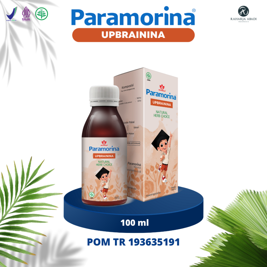 Jual Paramorina Upbrainina - Vitamin Madu Anak Dukung Stimulasi Lancar ...