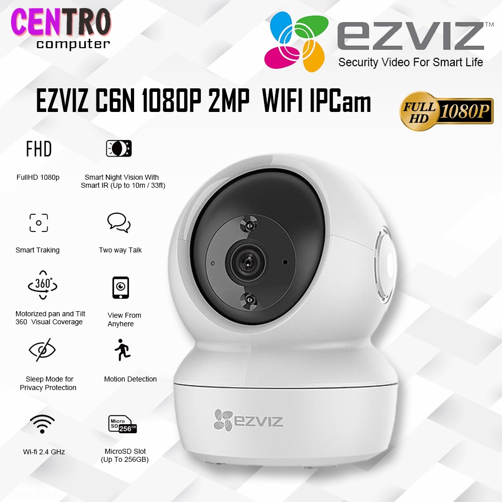 Jual EZVIZ IPCAM C6N 1080p 2MP - ip camera cctv 1080p | Shopee Indonesia