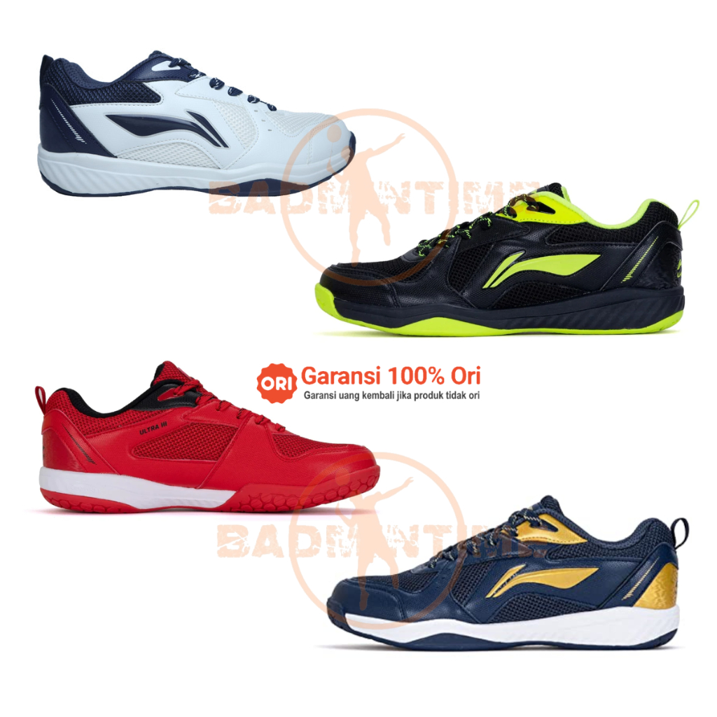 Jual Sepatu Badminton Lining Ultra III ORIGINAL Bulutangkis Ultra 3 Li ...