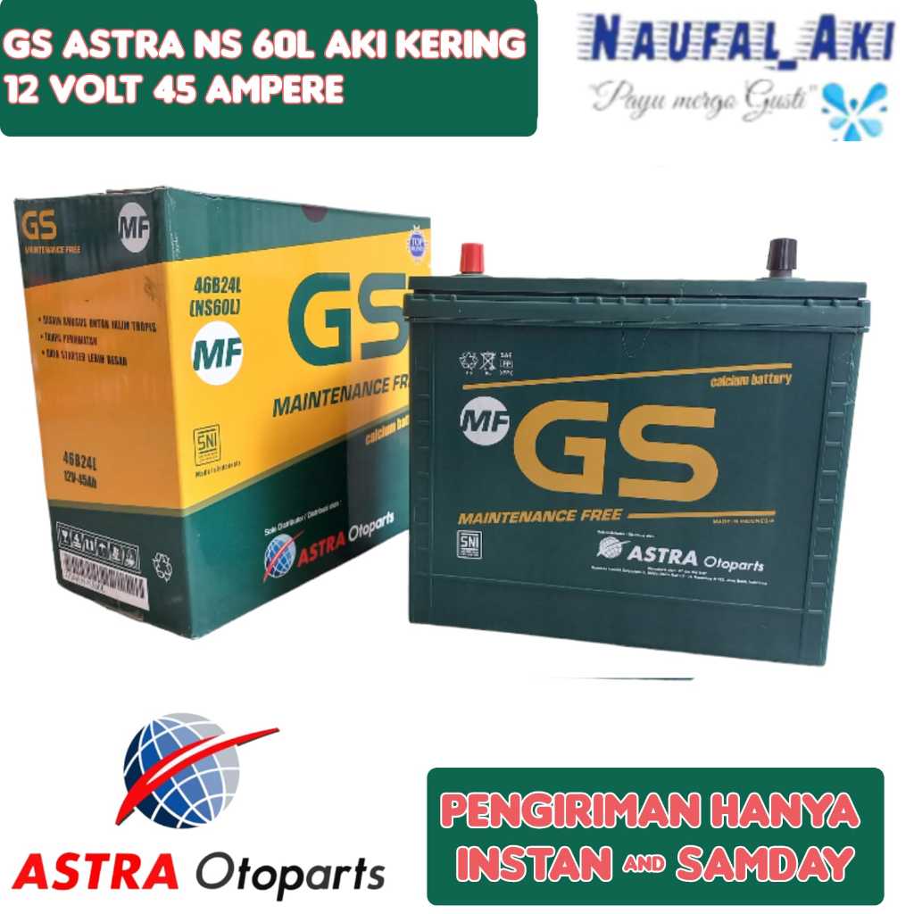 Jual Aki Mobil Grand Livina/Corolla Series/Honda City/Travela/Karimun/Baleno/Capella GS ASTRA ...