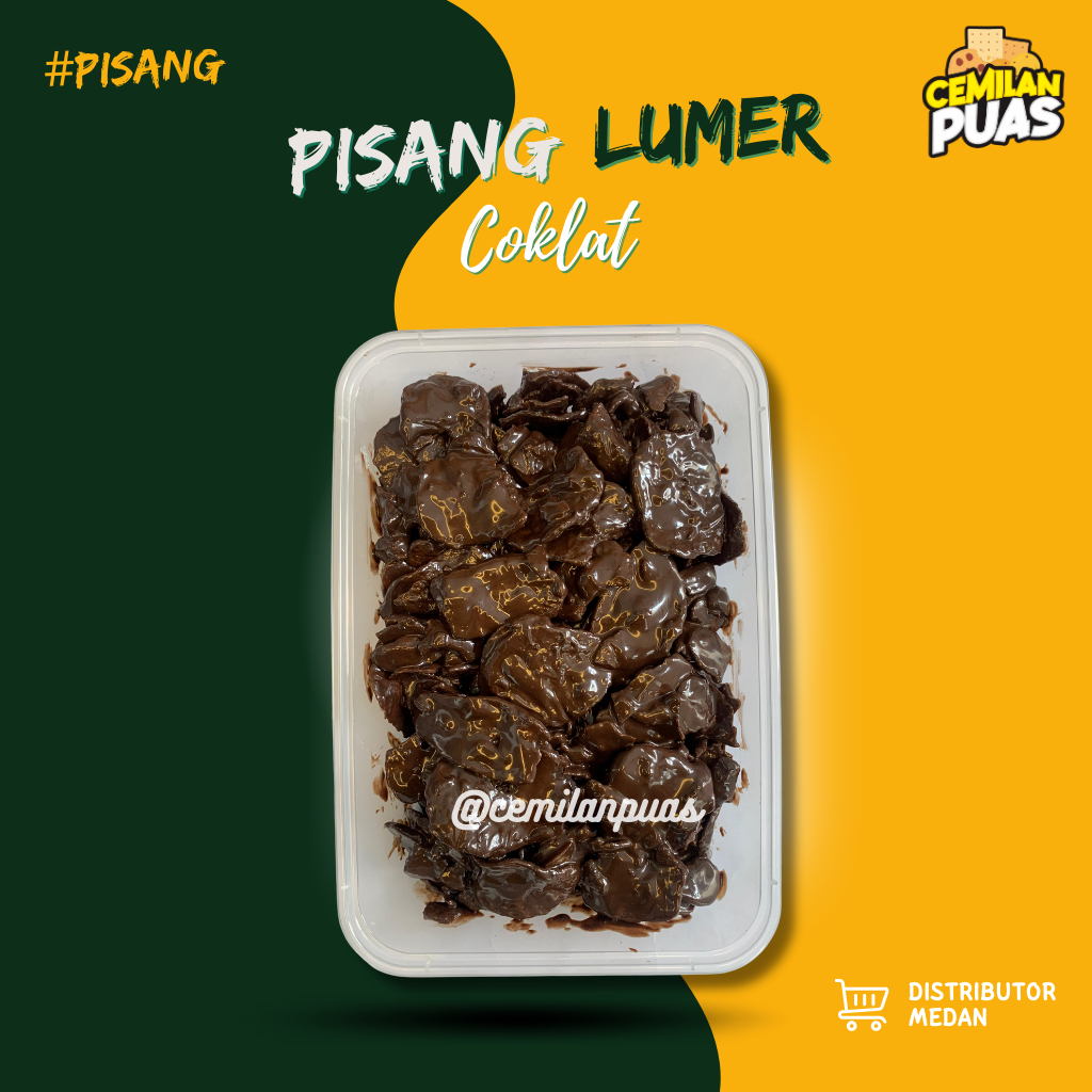 Jual [READY MEDAN] Keripik Pisang Coklat Lumer Matcha Greentea Banana ...