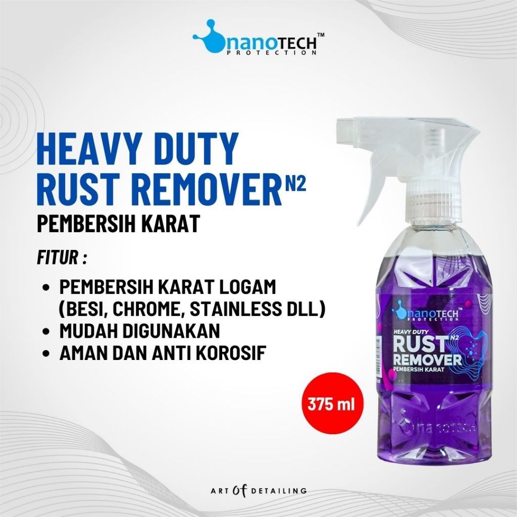 Jual RUST-REMOVER-HEAVY-DUTY-nanoTECH-PROTECTION-PEMBERSIH-KARAT-PENGHILANG-KARAT-PEMBERSIH ...
